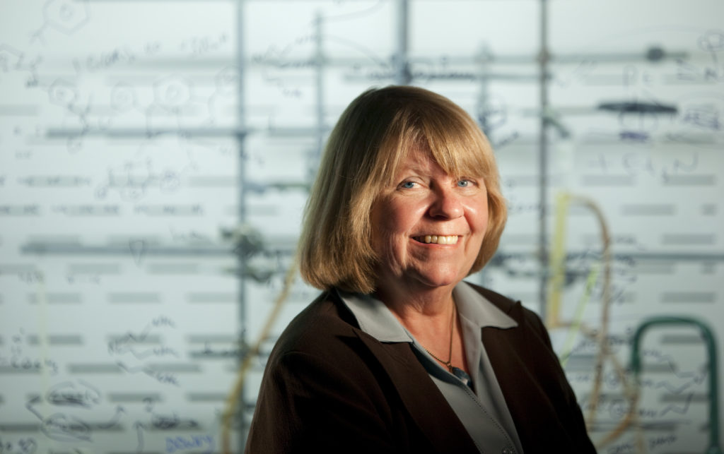 Distinguished chemistry professor Kristin Bowman-James helping plot KU ...